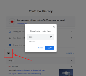 How to Recover Deleted History from Youtube?