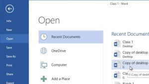 [Fixed] Saved a Word Document and Can't find it on Computer?