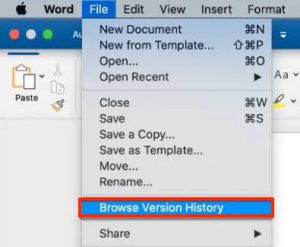 6 Ways to Recover Previous Versions of Word Document on Mac